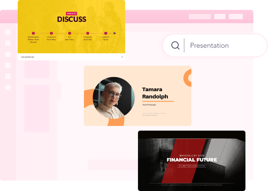 Free Online Presentation Maker | 99+ Templates | Slides - Picmaker