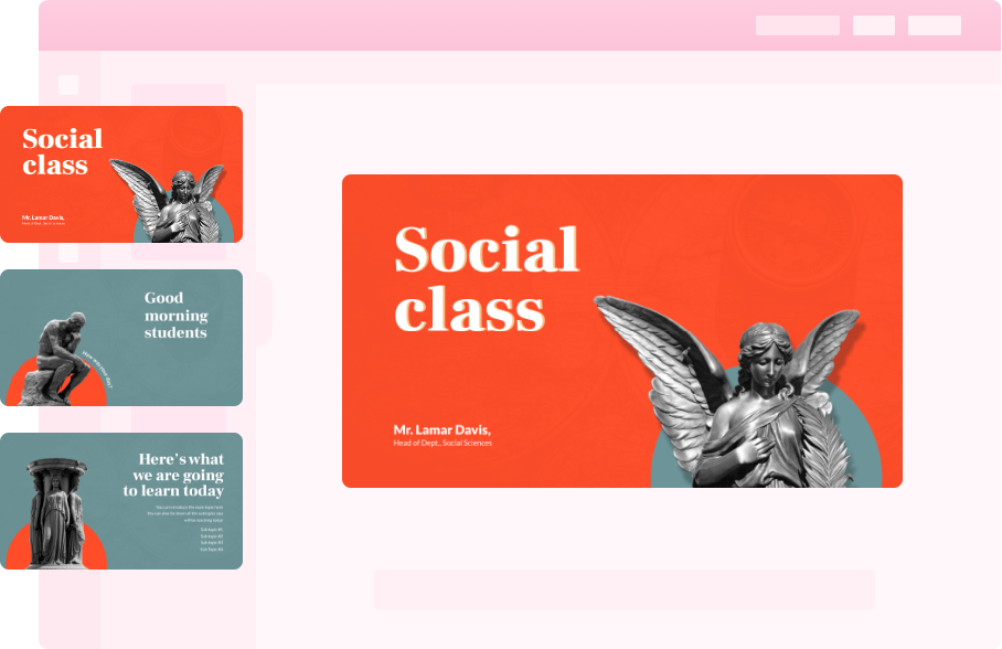 Free Online Presentation Maker | 99+ Templates | Slides - Picmaker