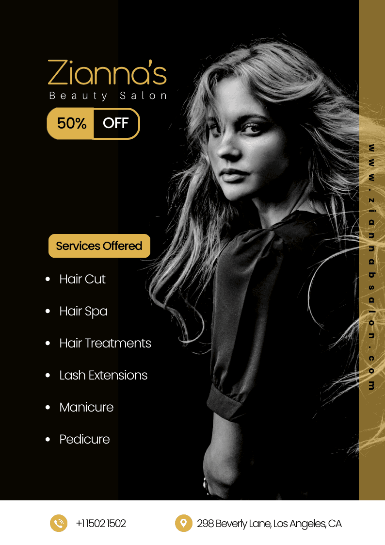 Free Printable Spa Flyer Templates | Picmaker