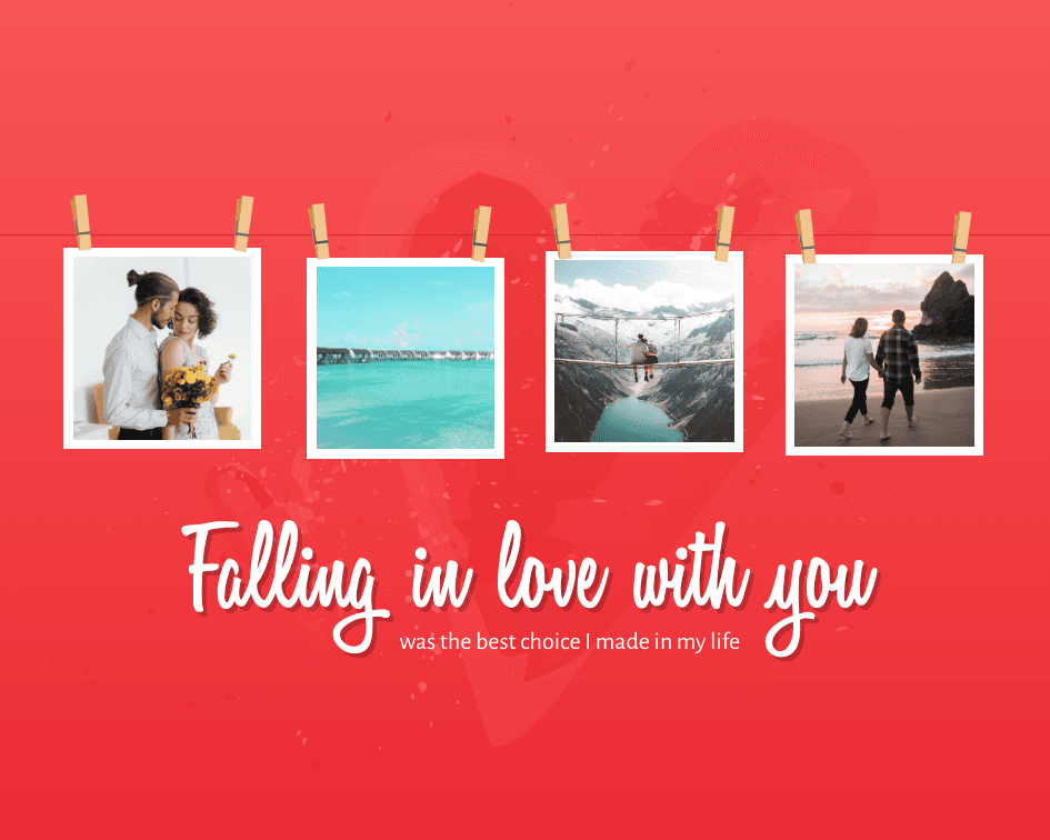 Free Customizable Love Photo Collage Templates | Picmaker