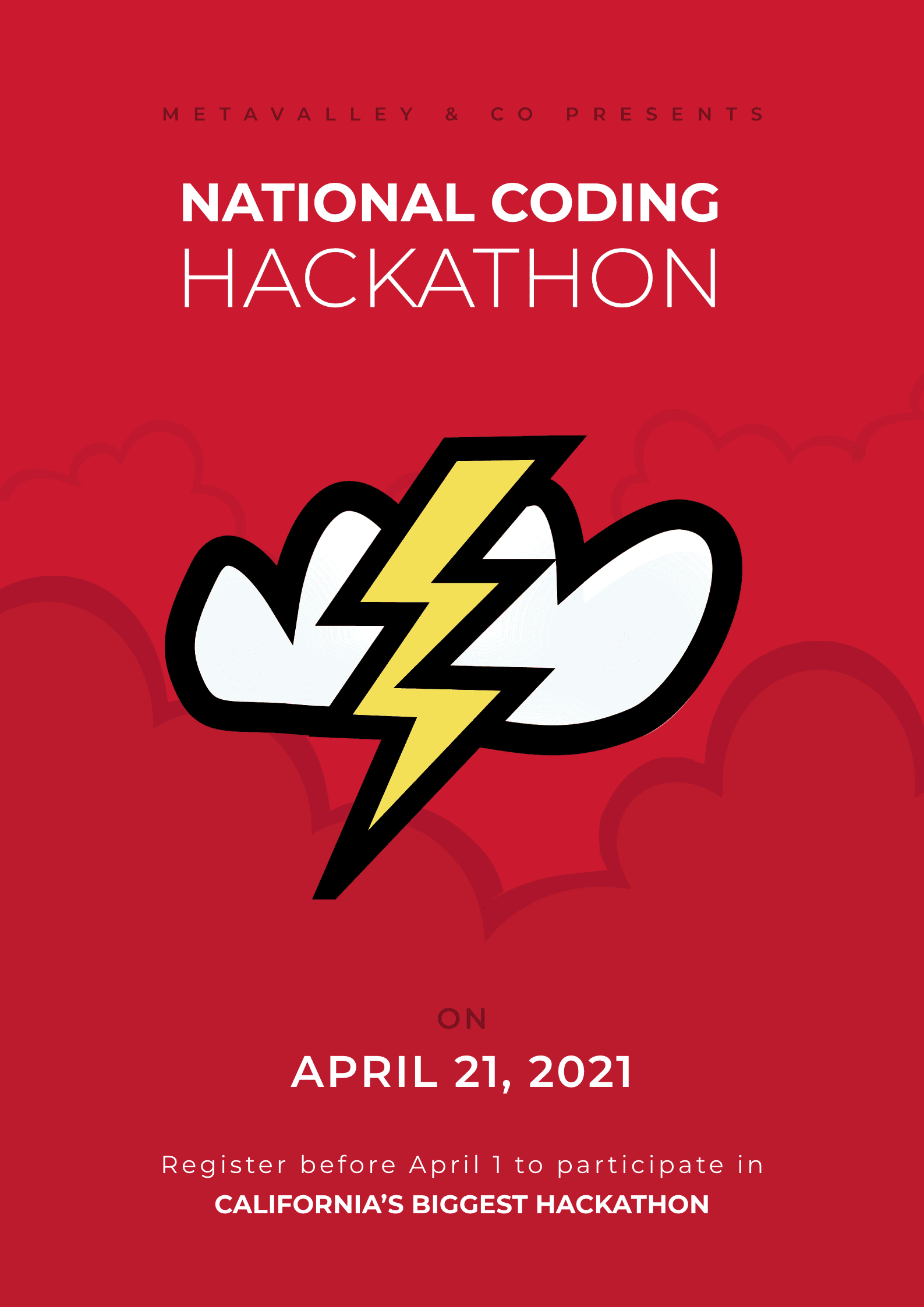 Easy and Free Customizable Hackathon Templates | Picmaker