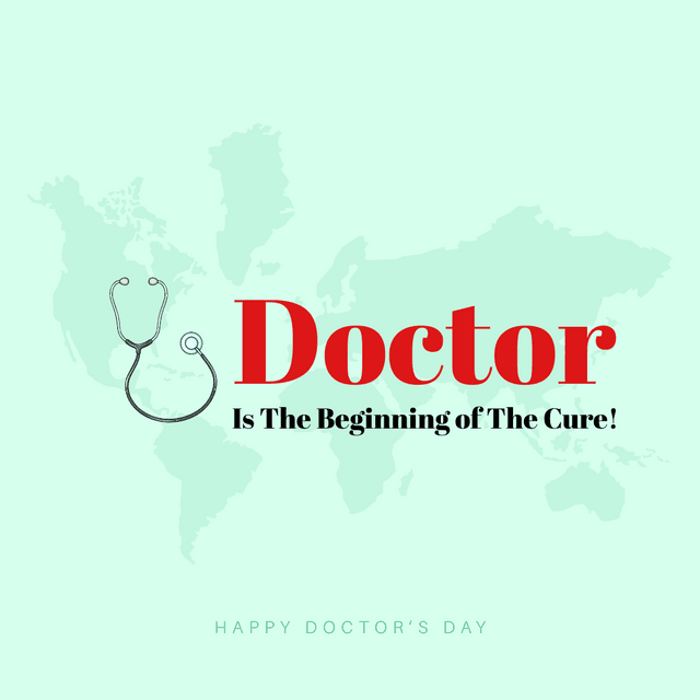 Classic National Doctors Day Instagram Post Template