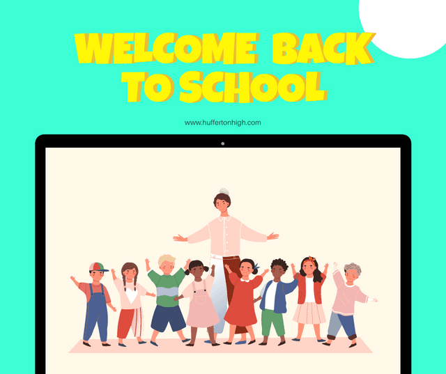 Back To School Facebook Post Template