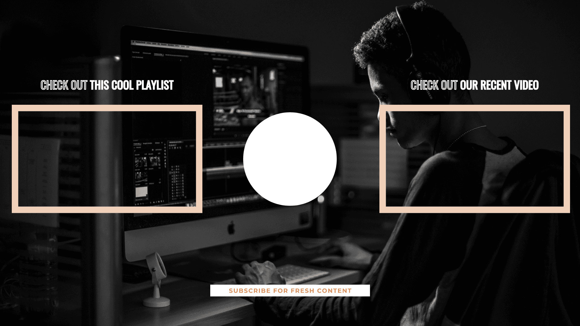 Easy Customizable Youtube End Cards Templates | Picmaker