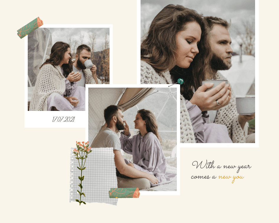 Free Customizable Love Photo Collage Templates | Picmaker