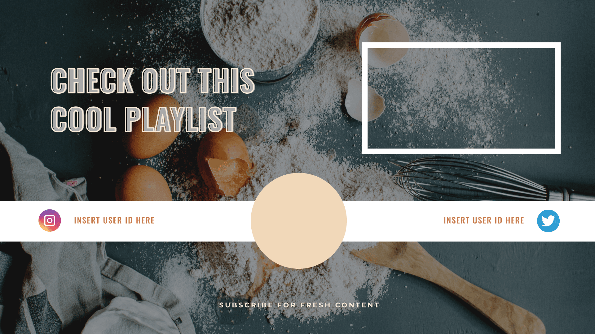 Easy Customizable Youtube End Cards Templates | Picmaker
