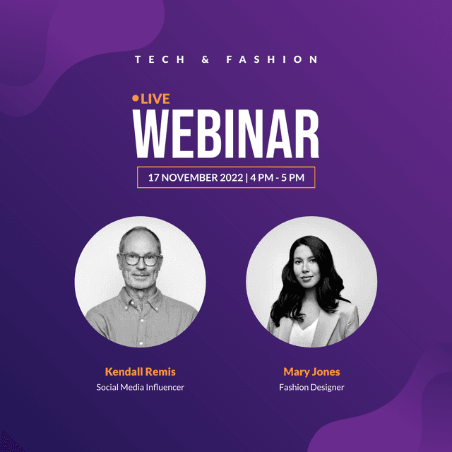 Webinar Linkedin Post Template