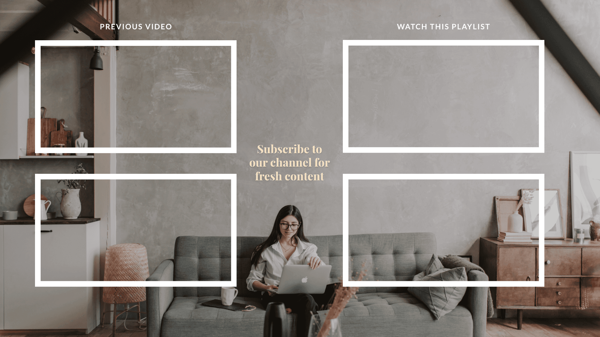 Easy Customizable Youtube End Cards Templates | Picmaker