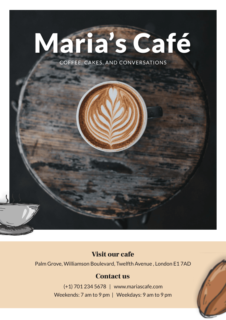 Free Printable Food Flyer Templates | Picmaker