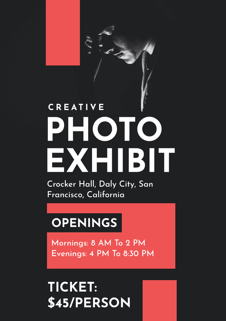 Free and Printable Exhibition Program Templates | Picmaker