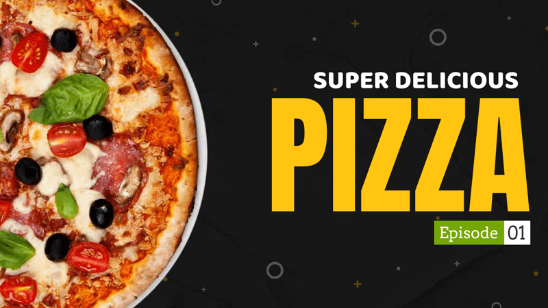 Free Editable Food YouTube Thumbnail Templates | Picmaker