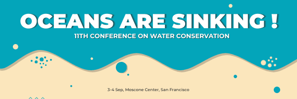 White and Blue Ocean Water Conservation Conference Email Header