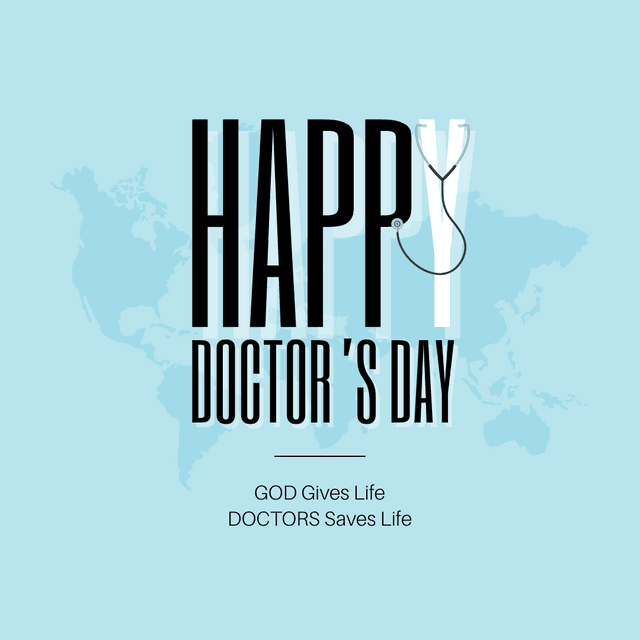 National Doctors Day Instagram Post Template