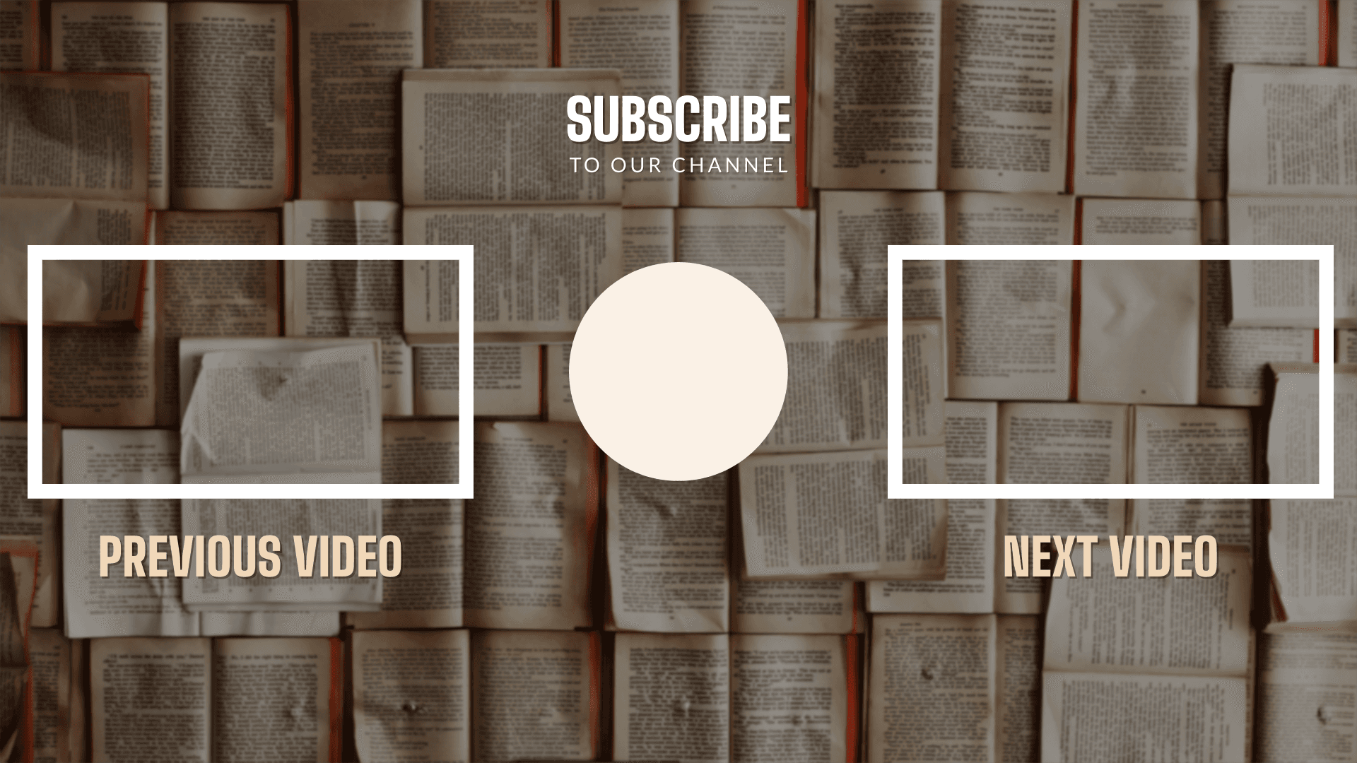 Easy Customizable Youtube End Cards Templates | Picmaker