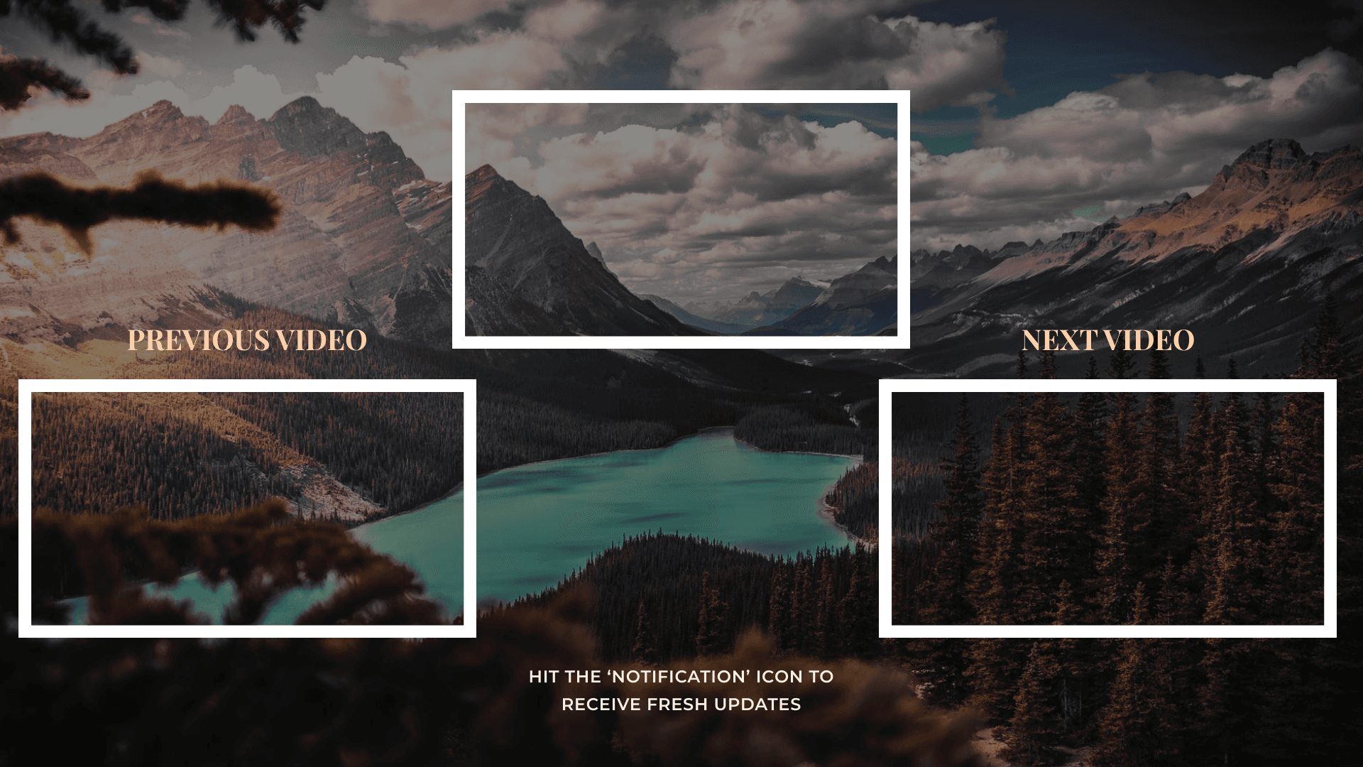 Easy Customizable Youtube End Cards Templates | Picmaker