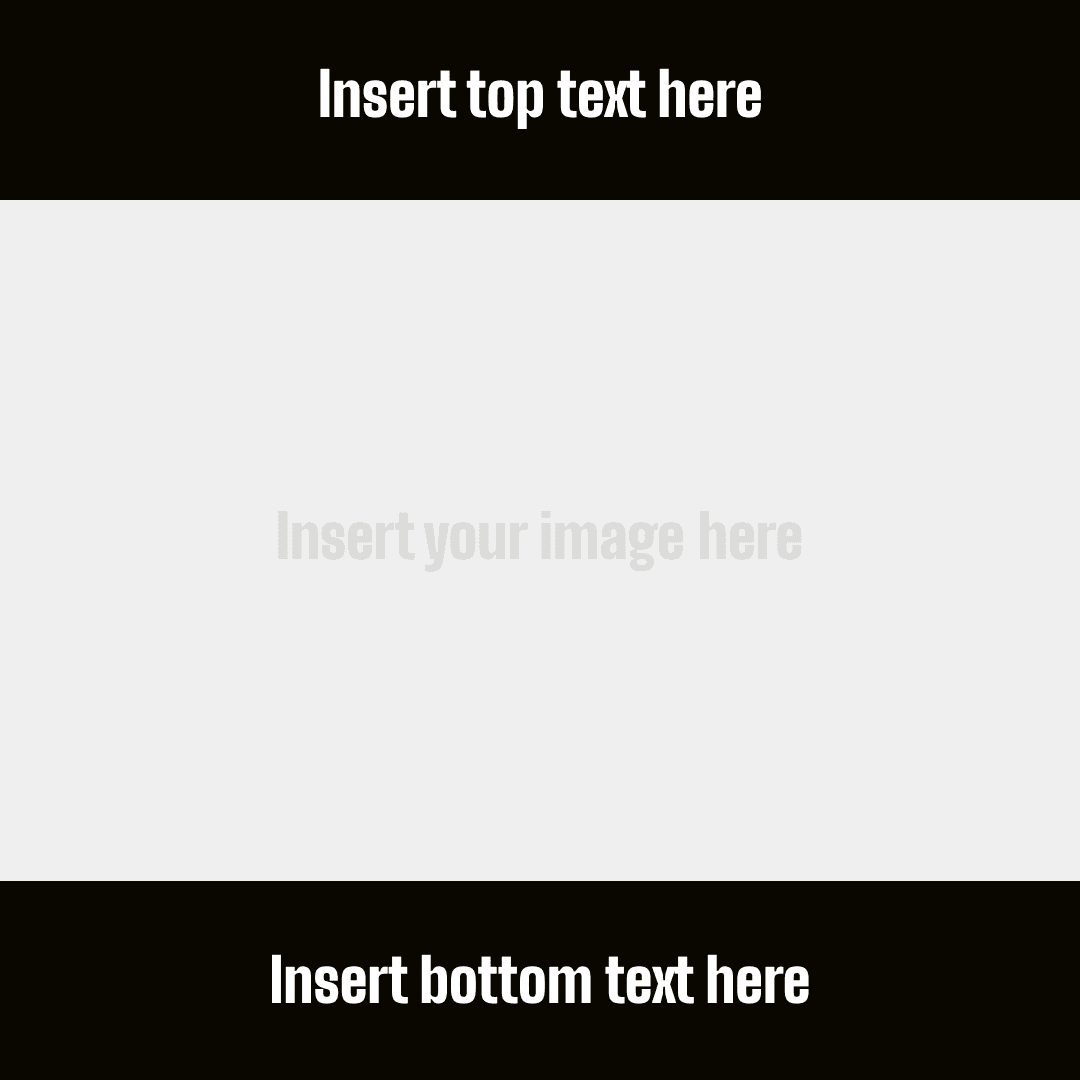 Easy and Free Customizable Blank Meme Templates | Picmaker