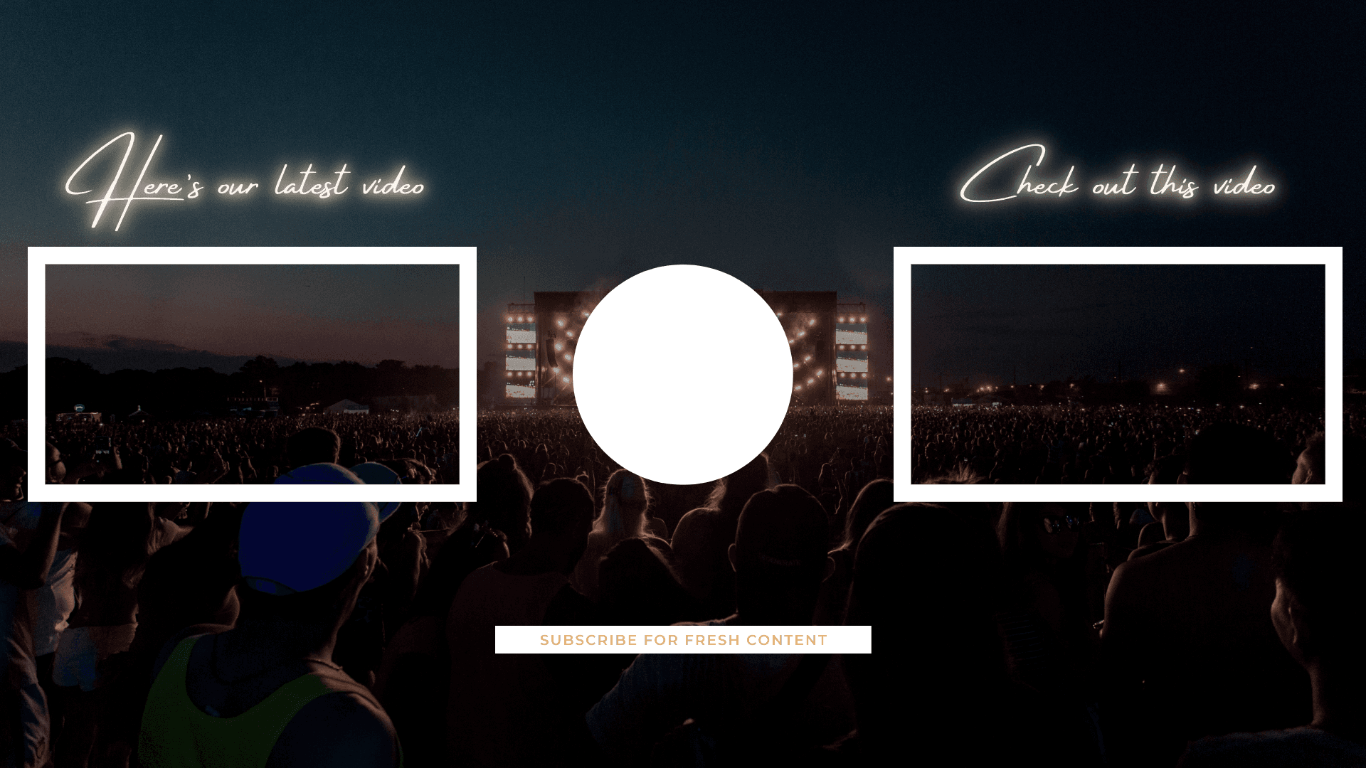 Easy Customizable Youtube End Cards Templates | Picmaker