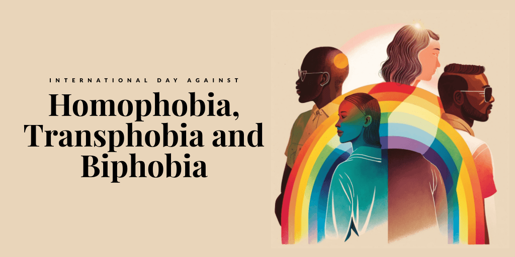 Characters Illustrated Background LGBTQ Twitter Post Template