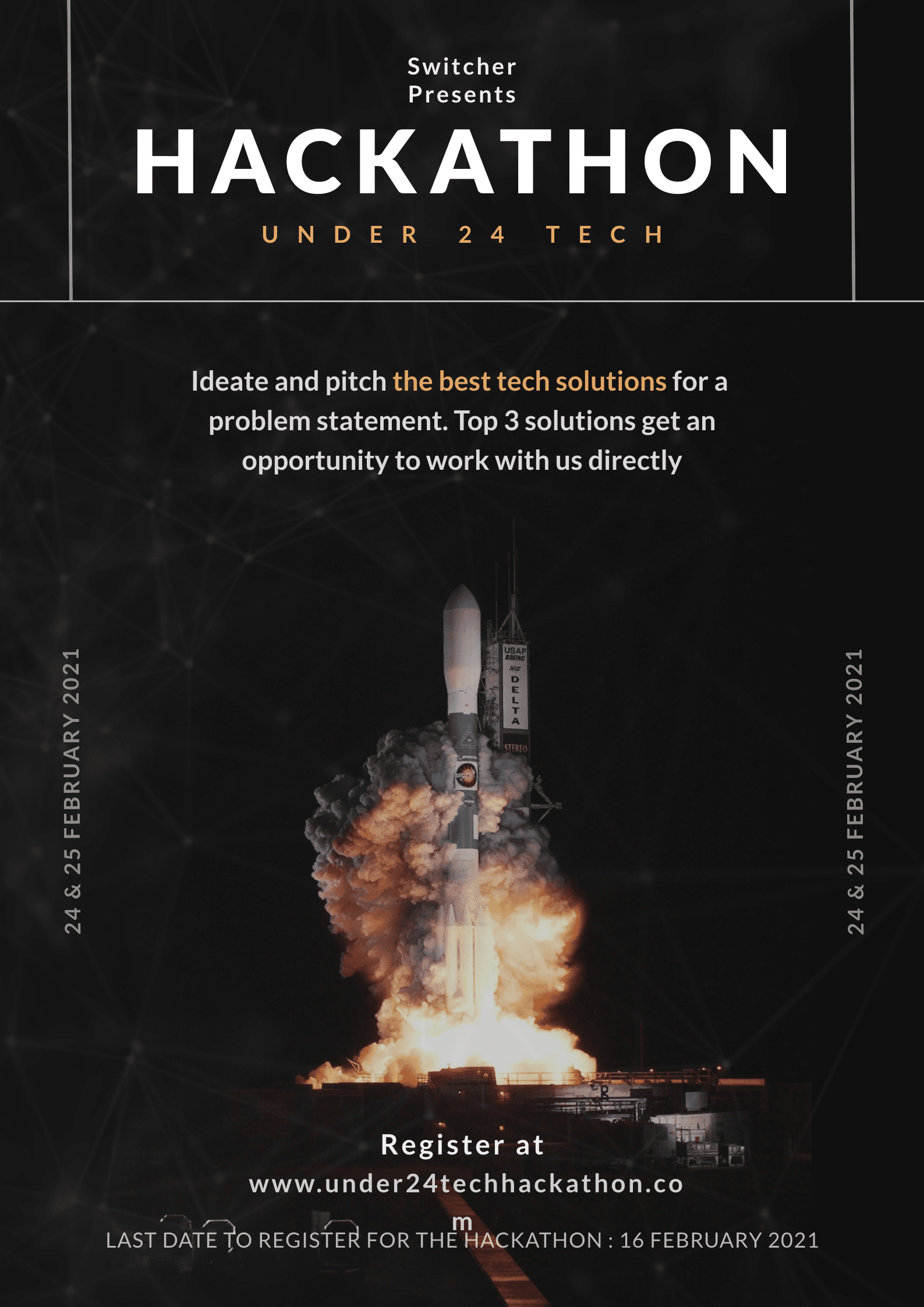 Easy and Free Customizable Hackathon Templates | Picmaker