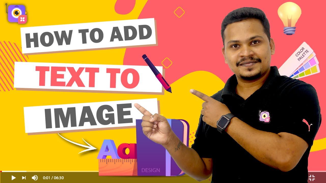 How To Add Text To An Image WITHOUT Photoshop Picmaker Tutorials